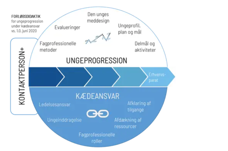 Den didaktiske models elementer - Ungeprogression og kædeansvar